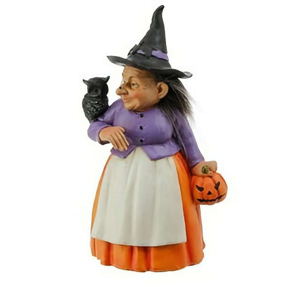 Raz Resin Witch Figurine (4 Designs) -20cm - Christmas Elves