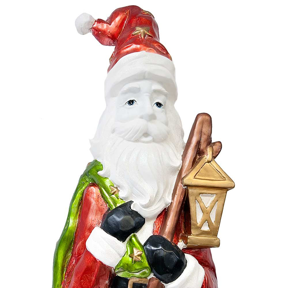 Large Ceramic Santa - 122cm - Christmas Elves