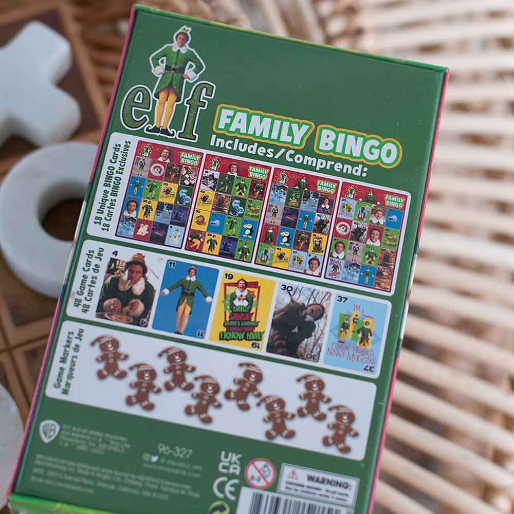 Elf The Movie Family Bingo Game - Christmas Elves