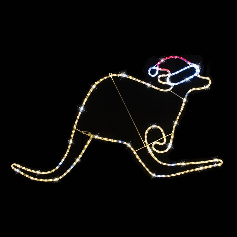 LED Ropelight Kangaroo Twinkle - 119cm - Christmas Elves