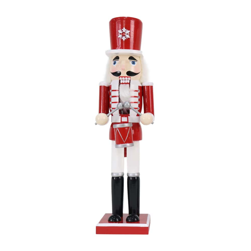 Red White Nutcracker (3 Styles) - 38cm - Christmas Elves