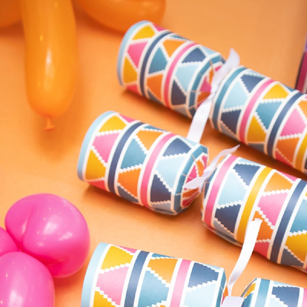 Balloon Modelling Christmas Crackers (Pack of 6) - 30cm - Christmas Elves