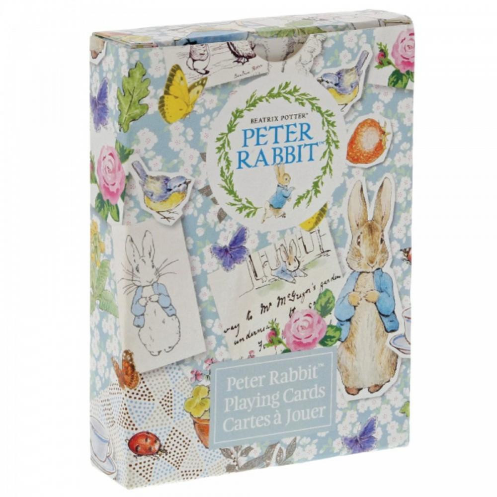 Beatrix Potter Peter Rabbit Playing Cards - 9cm - Christmas Elves