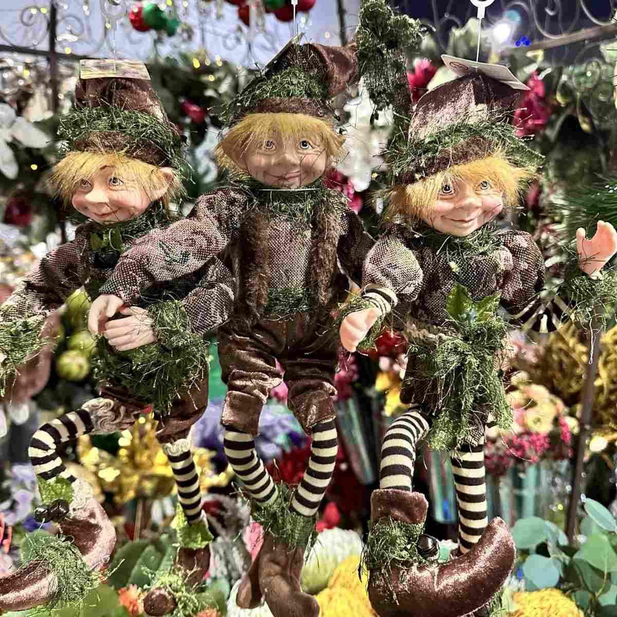 Wild Forest Moss Elf (3 Styles) - 38cm - Christmas Elves