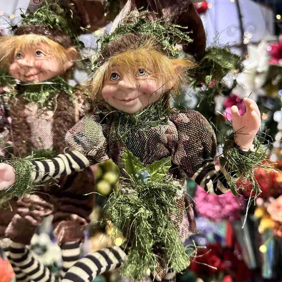Wild Forest Moss Elf (3 Styles) - 38cm - Christmas Elves