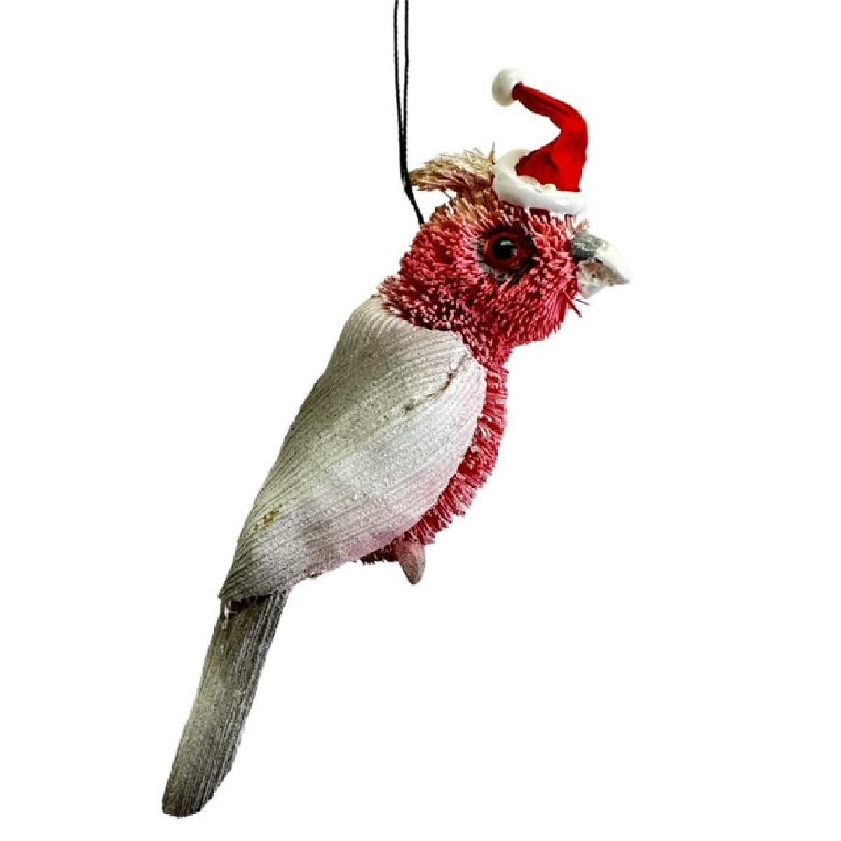 Aussie Christmas Galah - 9cm - Christmas Elves