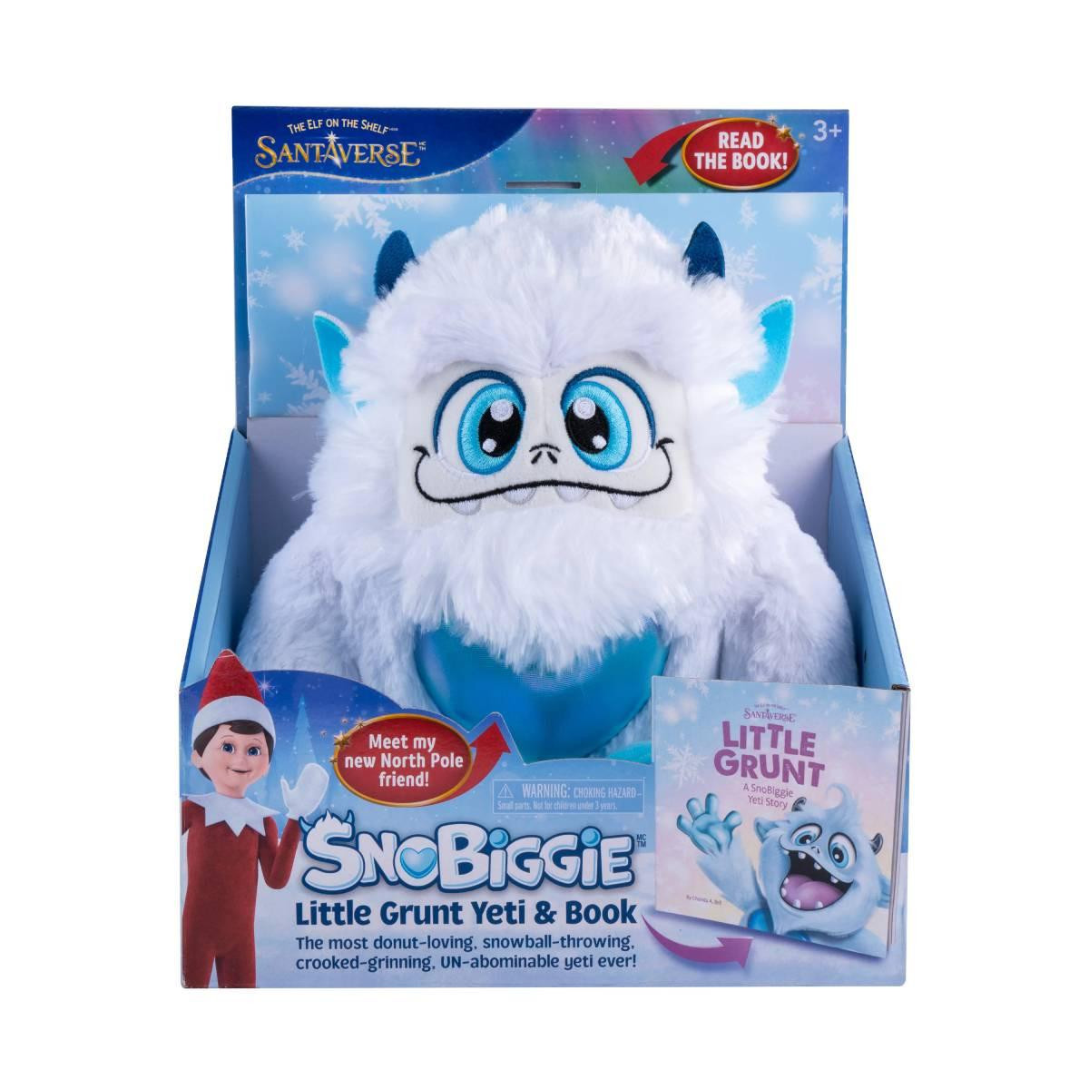 Elf on the Elf - Sno Biggie Yeti Plush and Book - Christmas Elves