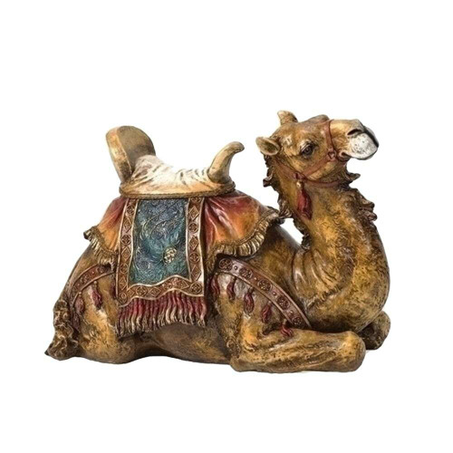 Nativity Seated Camel with Saddle - 36cm - Christmas Elves