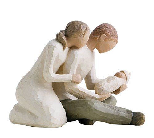 Willow Tree - New Life Figurine - 12cm - Christmas Elves