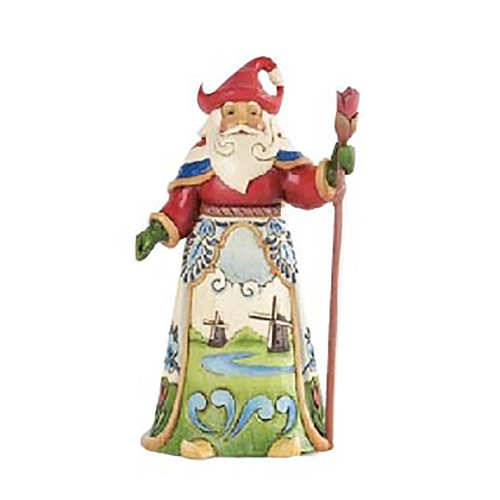 Santas Around the World Dutch Santa Claus - 18cm - Christmas Elves