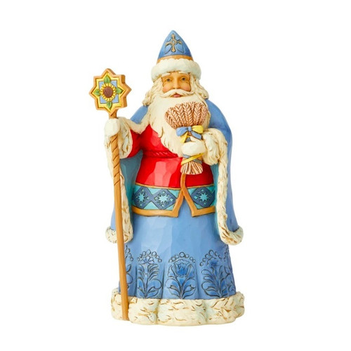 Santas Around the World Ukraine Santa Claus - 18cm - Christmas Elves