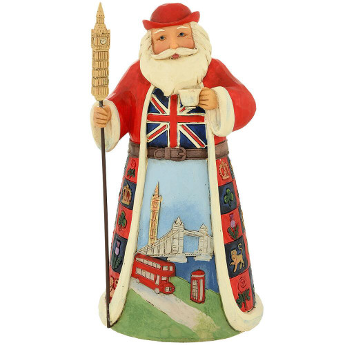 Santas Around the World British Santa - 18cm - Christmas Elves