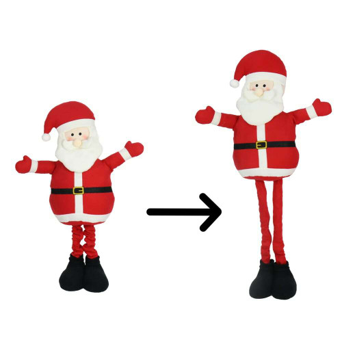 Extendable Leg Santa - 115cm - Christmas Elves