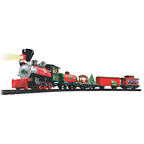 5 Carriage North Pole Express Train Set with Remote Control - Christmas ...
