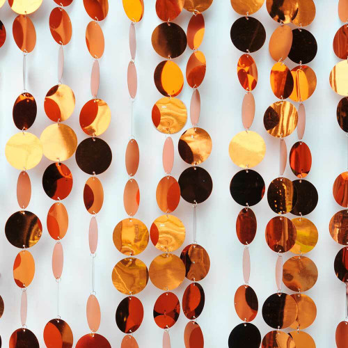 Disc Garland Orange - 250cm - Christmas Elves
