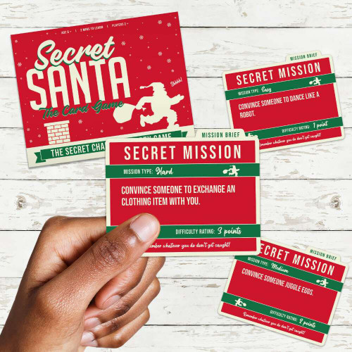 Gift Republic Secret Santa The Card Game - Christmas Elves