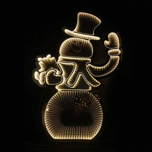 Lightup Infinity Snowman - 95cm - Christmas Elves