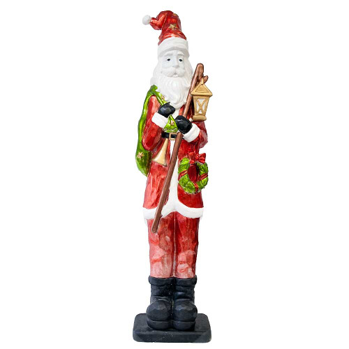 Large Ceramic Santa - 122cm - Christmas Elves