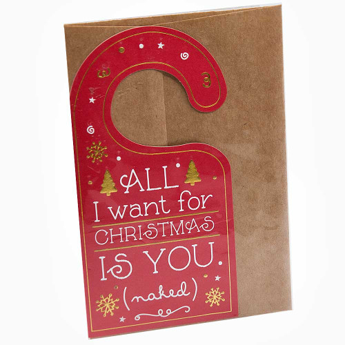All I Want For Christmas Is You Card - Christmas Elves