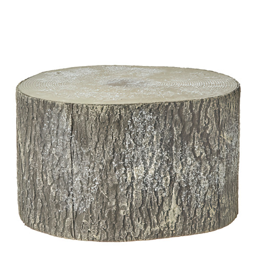 Tree Log Riser - 34cm - Christmas Elves