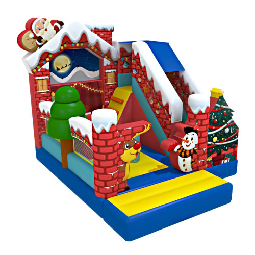 Christmas Inflatable Bouncy Playground (Air powered Jumping Castle ...