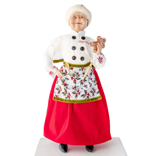 Santas Pantry Chef Claus - 52cm - Christmas Elves