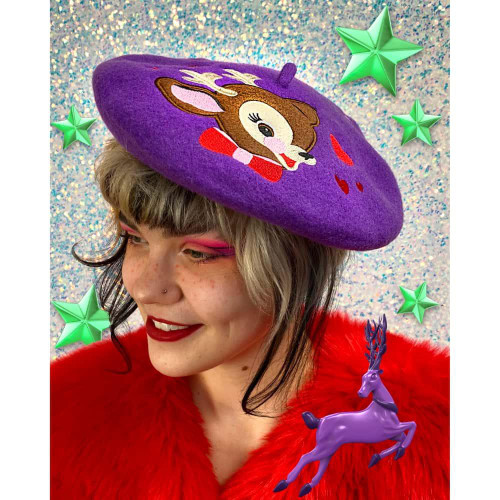Irregular Choice - Reindeer Love Beret - Christmas Elves