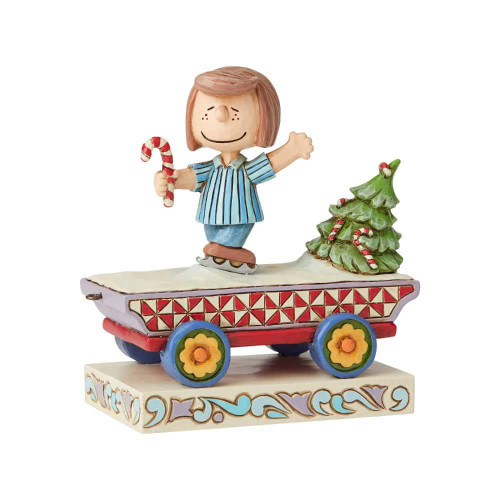 Jim Shore Peppermint Patty Train - 10cm - Christmas Elves