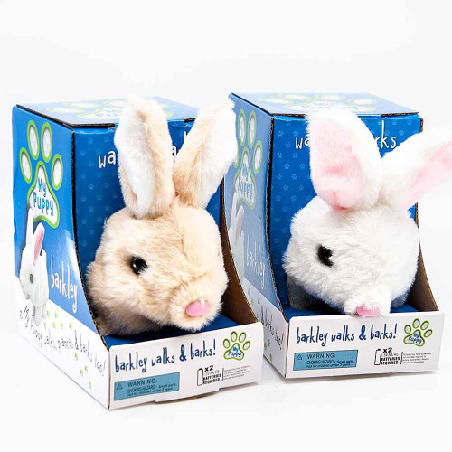 Fawn Hopping Plush Rabbit (2 Colours) - 17cm - Christmas Elves