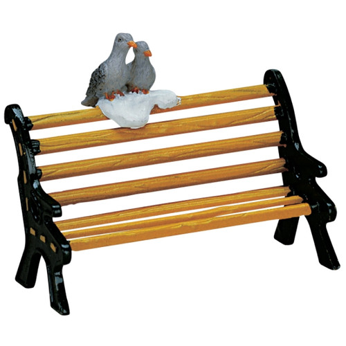 Lemax Bench with Birds