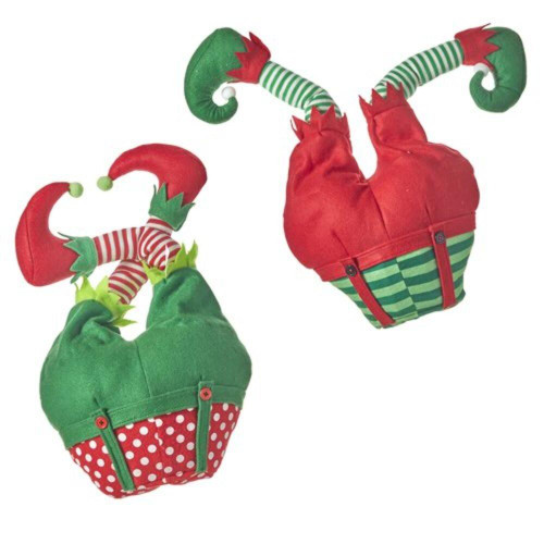 Elf Legs Animated Musical (2 Styles) - 51cm - Christmas Elves