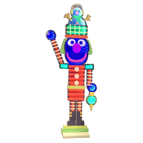 Grover Nutcracker Infinity Light (Indoor) - 89cm - Christmas Elves
