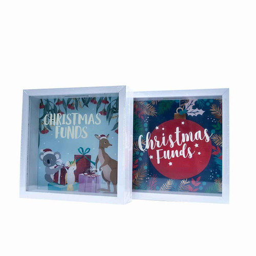 Christmas Fund Box (2 Styles) - Christmas Elves
