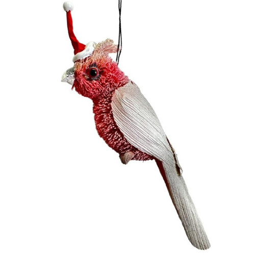 Aussie Christmas Galah - 9cm - Christmas Elves