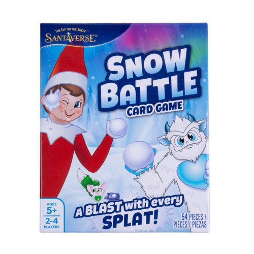 Elf on the Shelf - Snow Battle Card Game - Christmas Elves