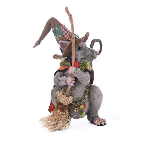 Rat Witch Figurines (1 Style) - 28cm - Christmas Elves