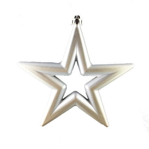 Large Silver Stars (Set of 6) - 14 cm