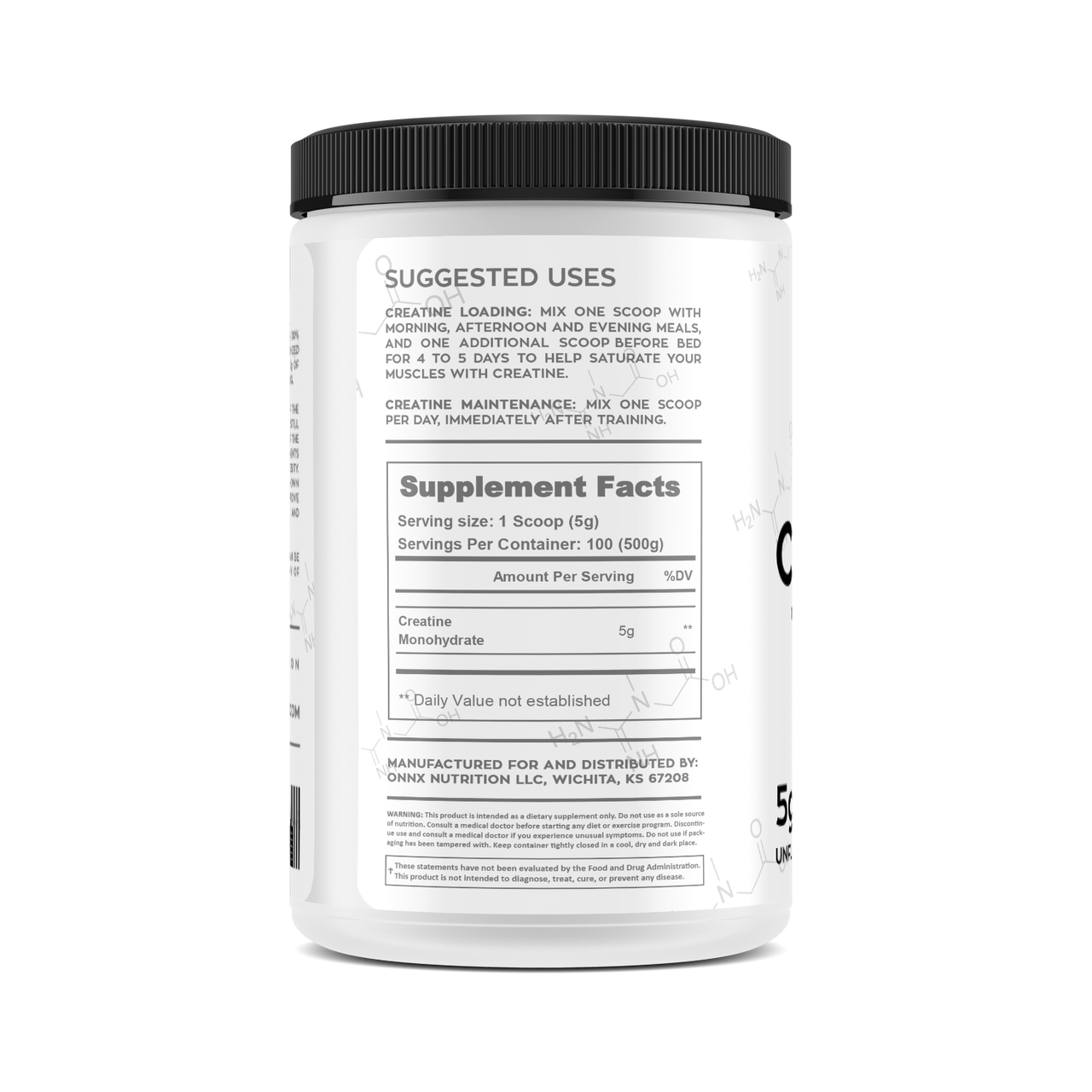 CREATINE 500 - ONNX Nutrition