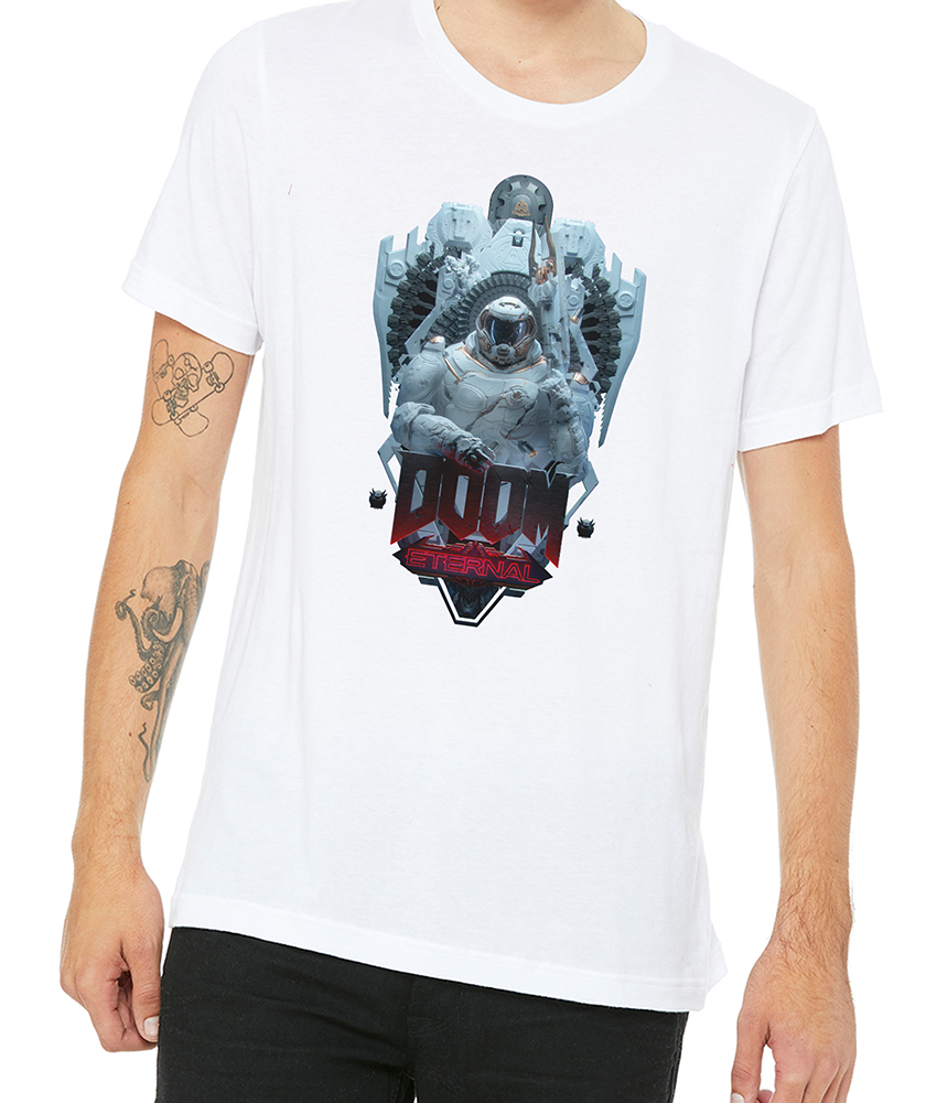 Doom 'Eternal' T-shirt by Adam Spizak - Level Up Video Games