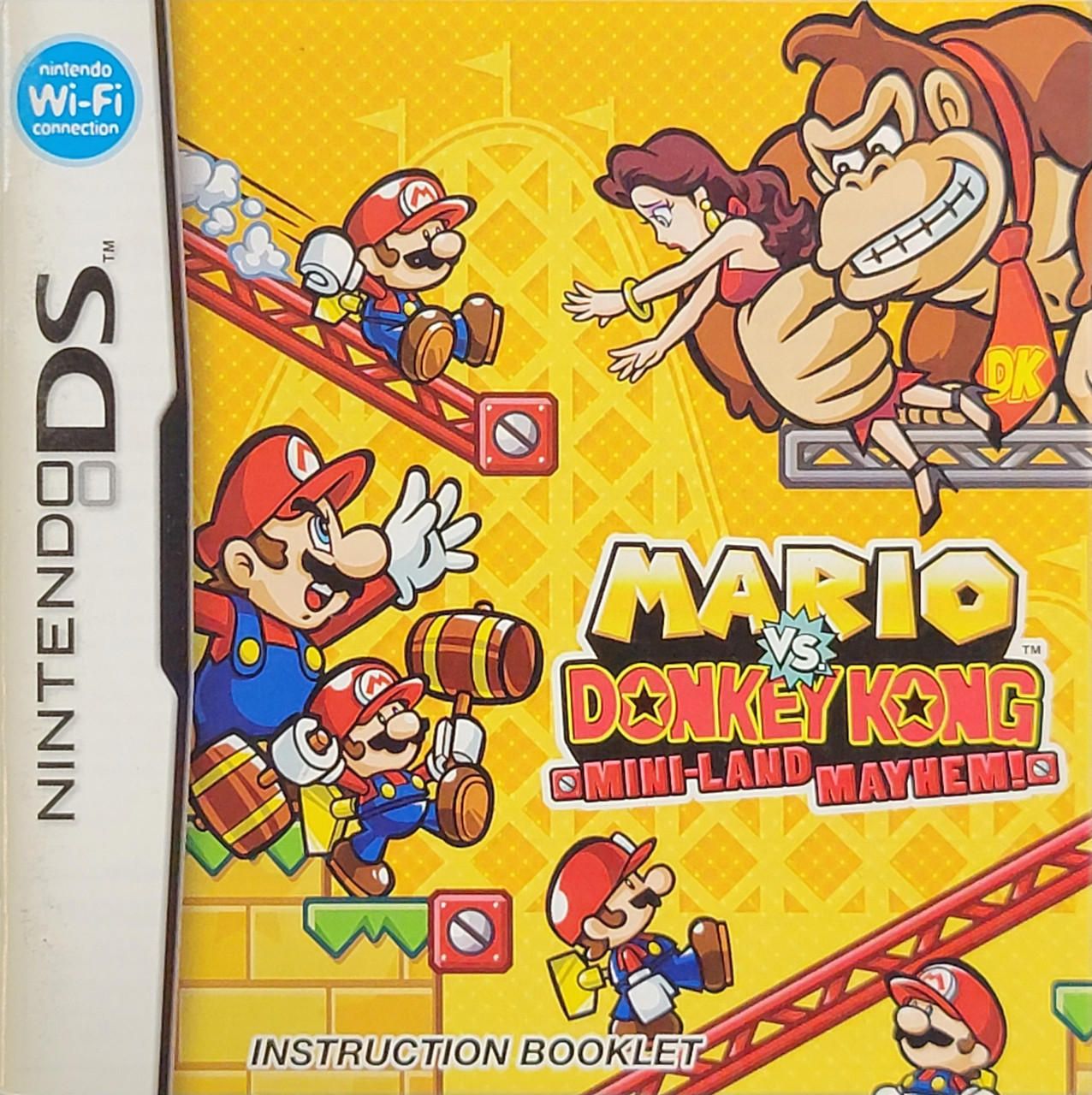 *USED* DS MARIO VS DONKEY KONG MINI-LAND MAYHEM (MANUAL ONLY ...