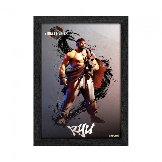 RYU STREET FIGHTER 6 LENTICULAR POSTER (#849172015449) - LEVEL UP VIDEO ...