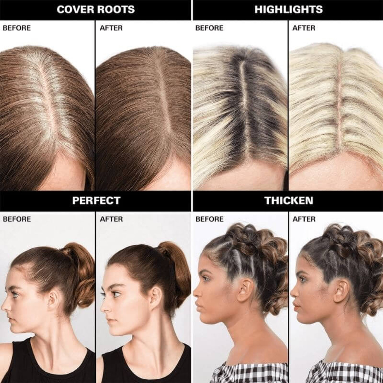how to color roots