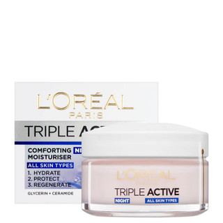 L'Oréal Triple Active Night Cream 50ml : BeautyFeatures.ie