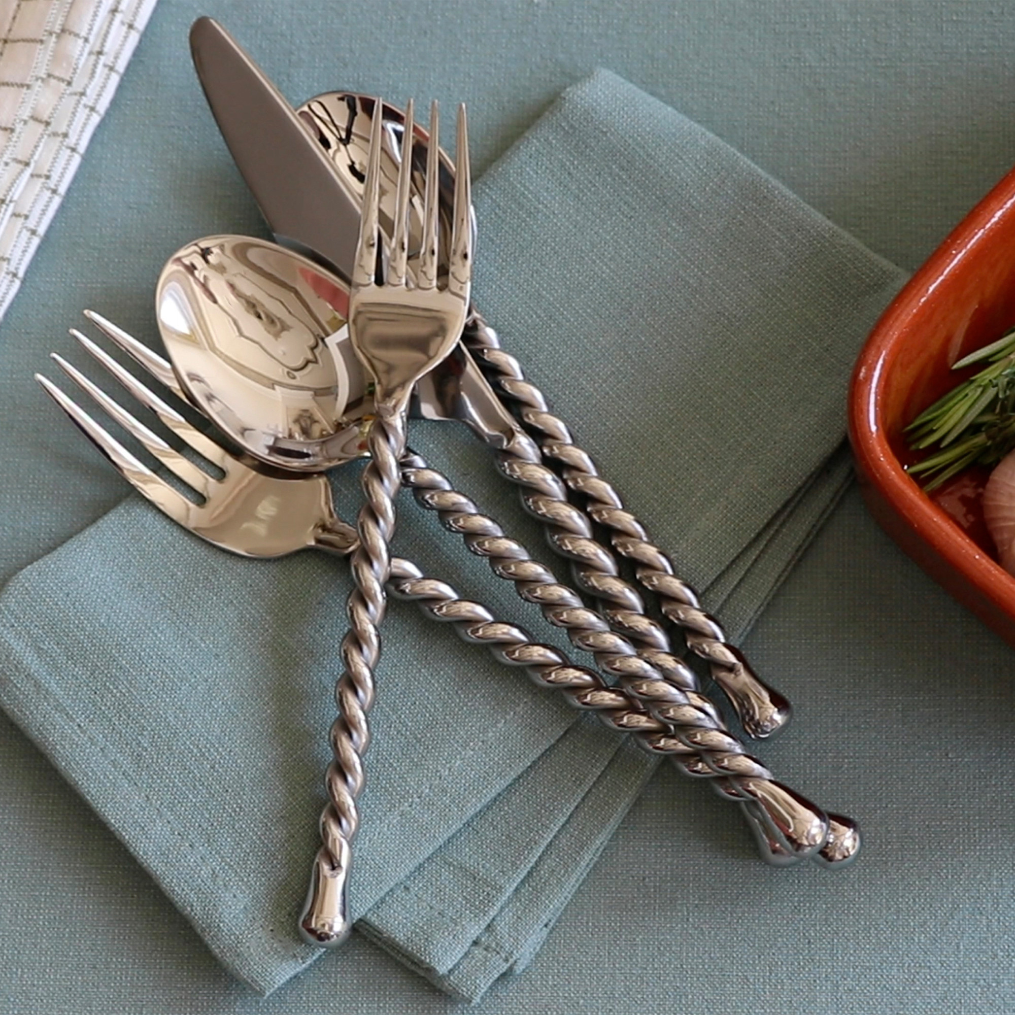 SHOP Silver Tear Flatware and Cutlery Collections (Handmade Flatware ...
