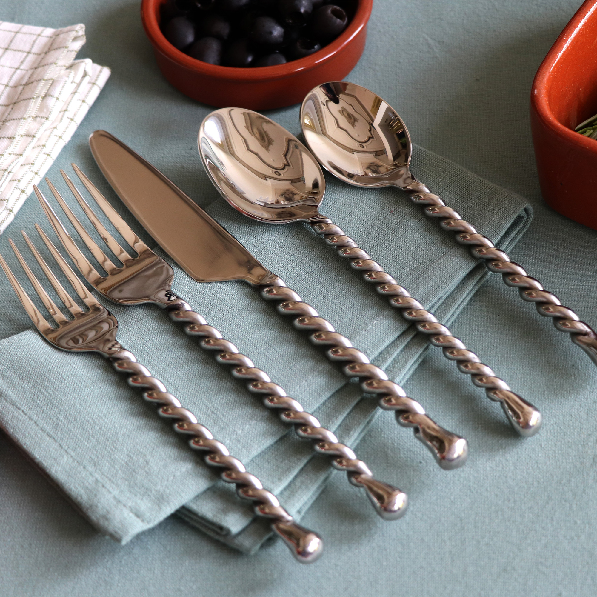 SHOP Silver Tear Flatware and Cutlery Collections (Handmade Flatware ...