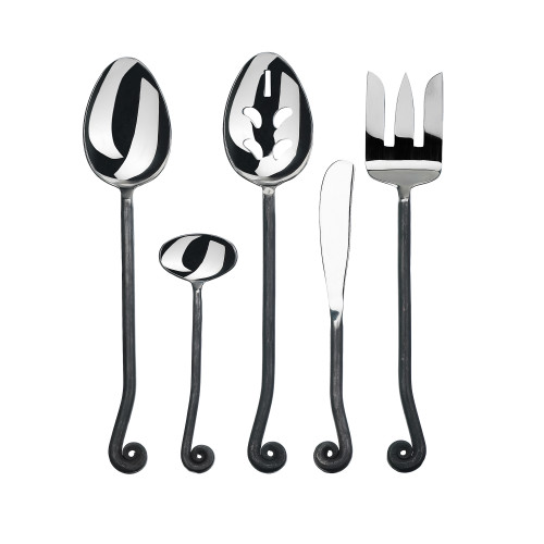 Shop on Treble Clef 5 Piece Hostess Sets (Handmade Flatware ...