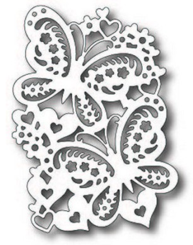 Tutti Designs Lovely Butterfly Duo Die (Tutti-203) - The Rubber Buggy