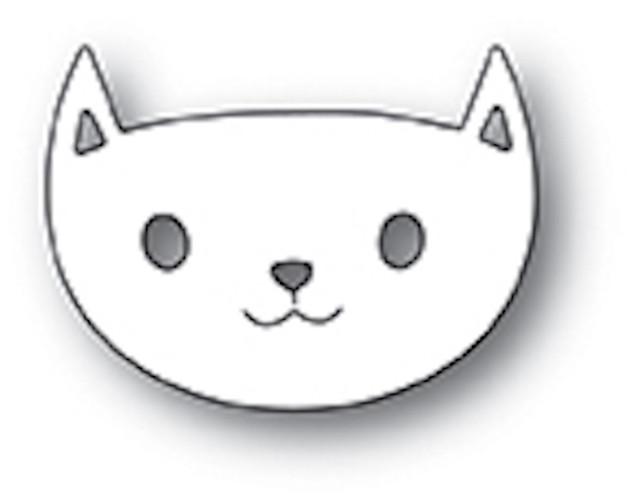 Memory Box Die- Whimsy Cat Craft Die - The Rubber Buggy