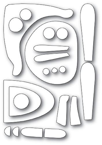 Memory Box Die- Snow Bunny Craft Die - The Rubber Buggy