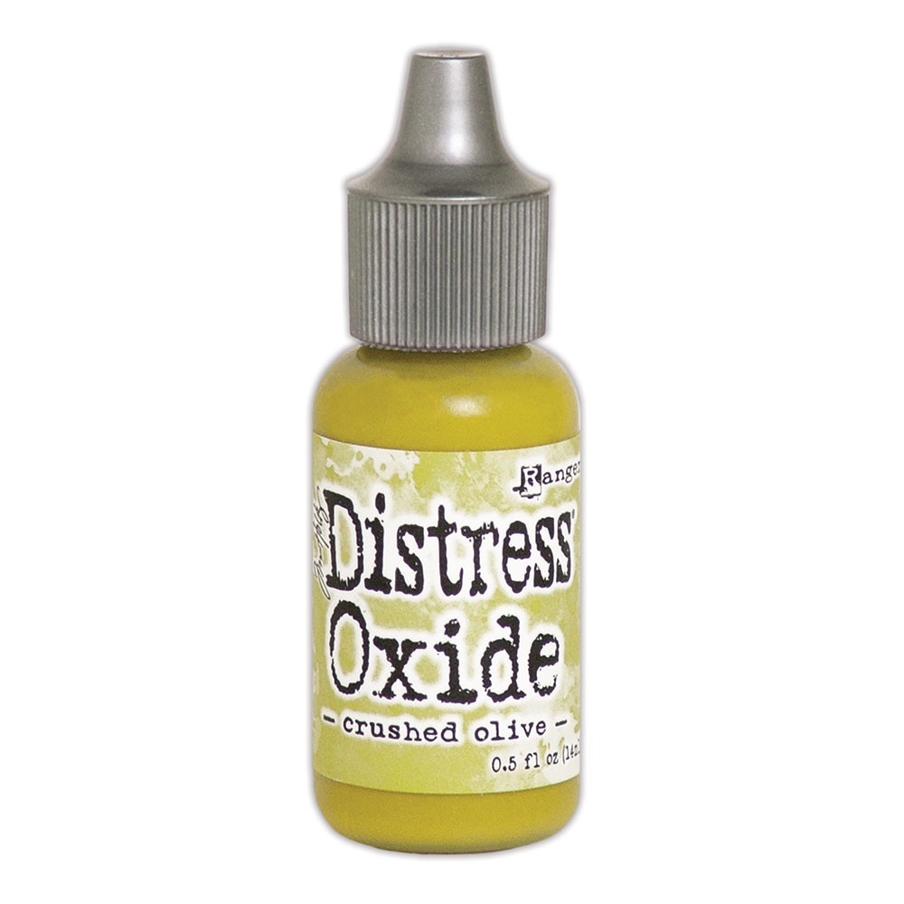 Tim Holtz Distress Oxide Reinkers - Crushed Olive - The Rubber Buggy